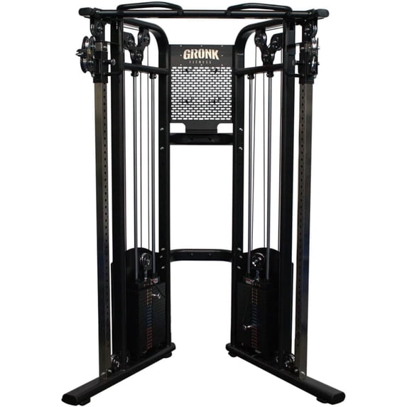 Gronk Fitness Functional Trainer with Dual 210lbs Weight Stacks for ...