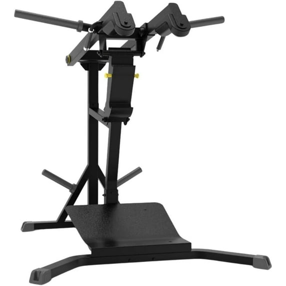 Gronk Fitness Leverage Squat and Calf Station | Plate Loaded, 4-in-1 Leg Press, Hack Squat, Calf ...