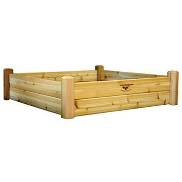 Infinite Cedar RB2x8x16.5 Deep Root Cedar Raised Garden Bed, 2 ft. x 8 ...
