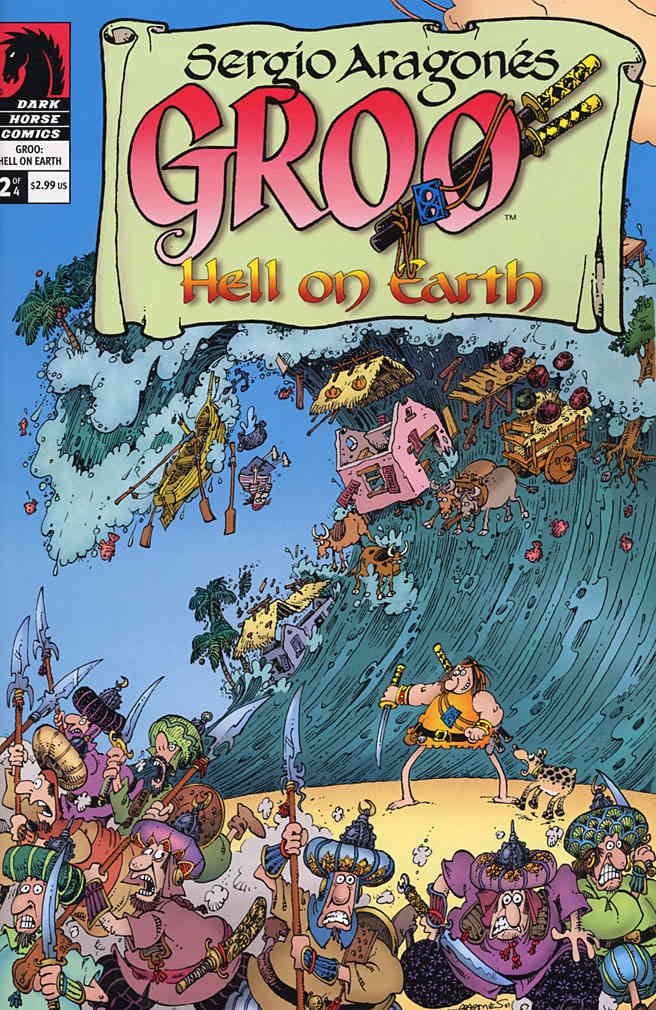 Groo: Hell on Earth (Sergio Aragones' ) #2 VF ; Dark Horse Comic Book ...