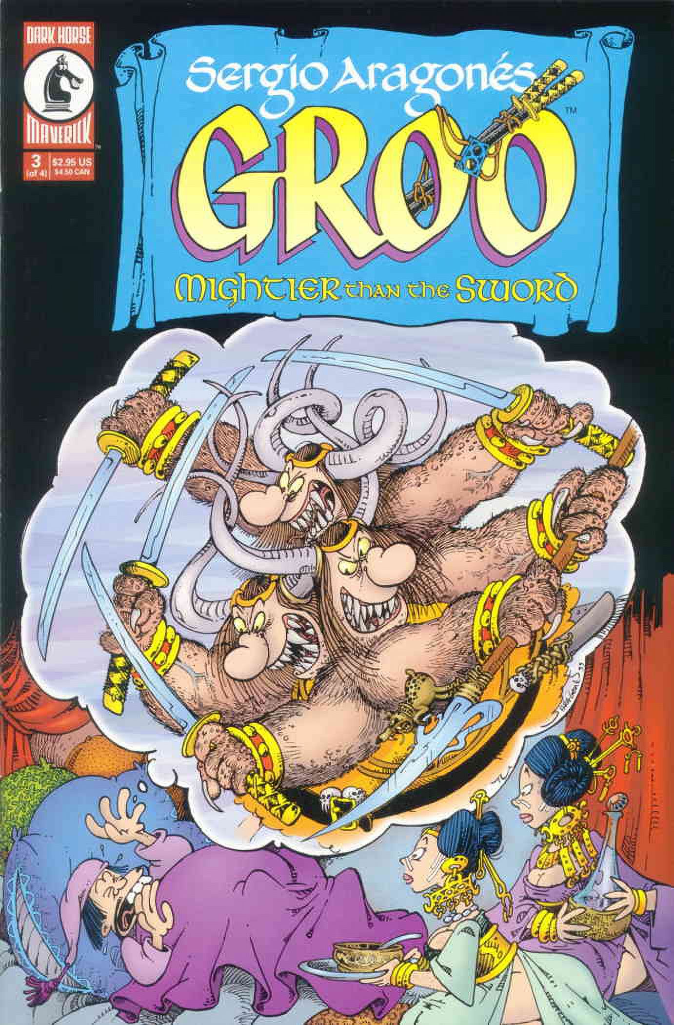Groo: Mightier than the Sword (Sergio Aragones ) #3 VF ; Dark Horse ...