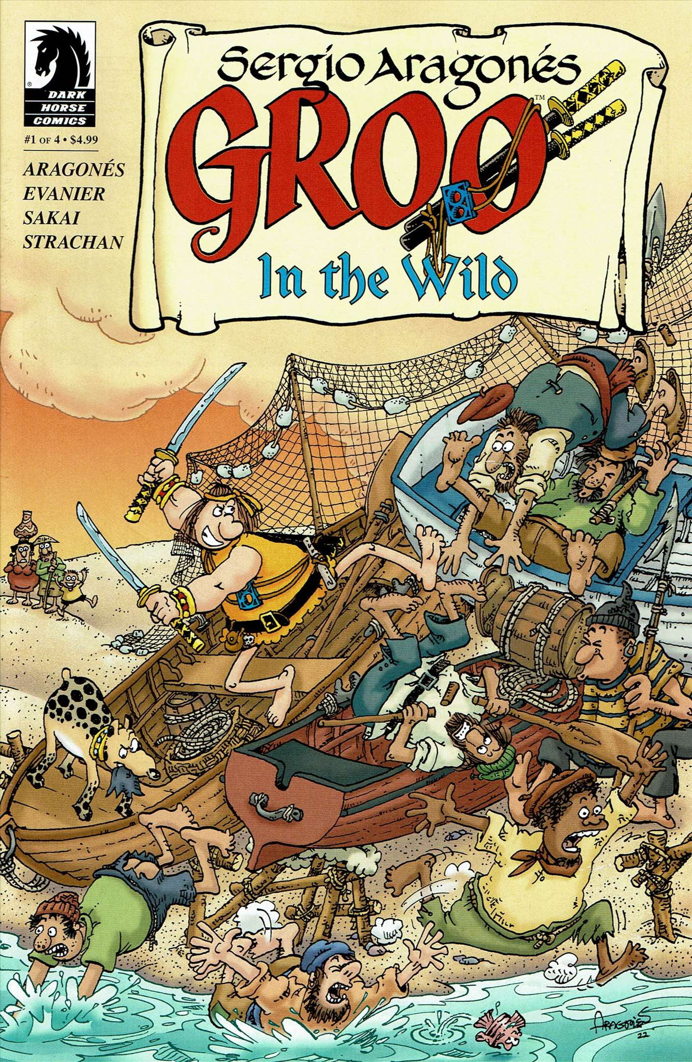 Groo in the Wild #1 VF ; Dark Horse Comic Book - Walmart.com