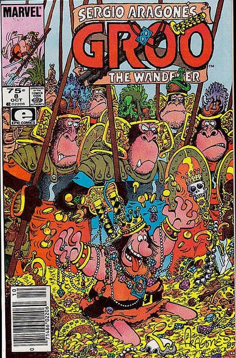 Groo the Wanderer #8 (Newsstand) VF ; Epic Comic Book - Walmart.com