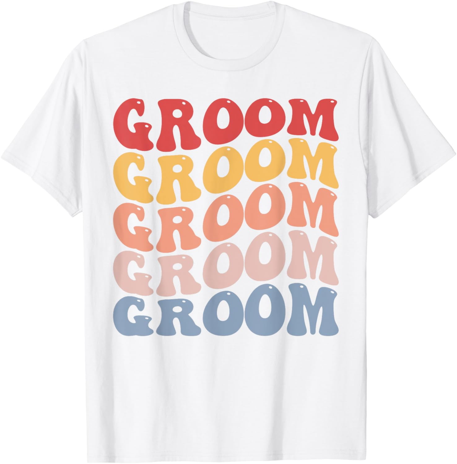 Groom Bachelor Party Groovy T-Shirt - Walmart.com