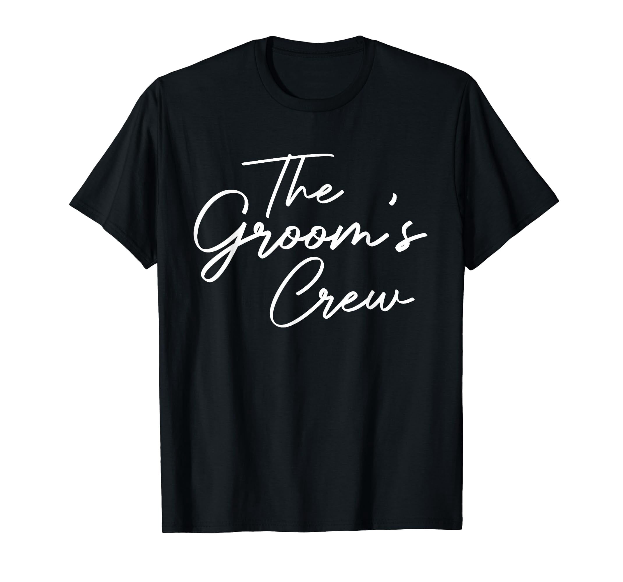 Groom Crew Bachelor Party Groomsmen Stag Group Outfit Men's T-Shirt ...