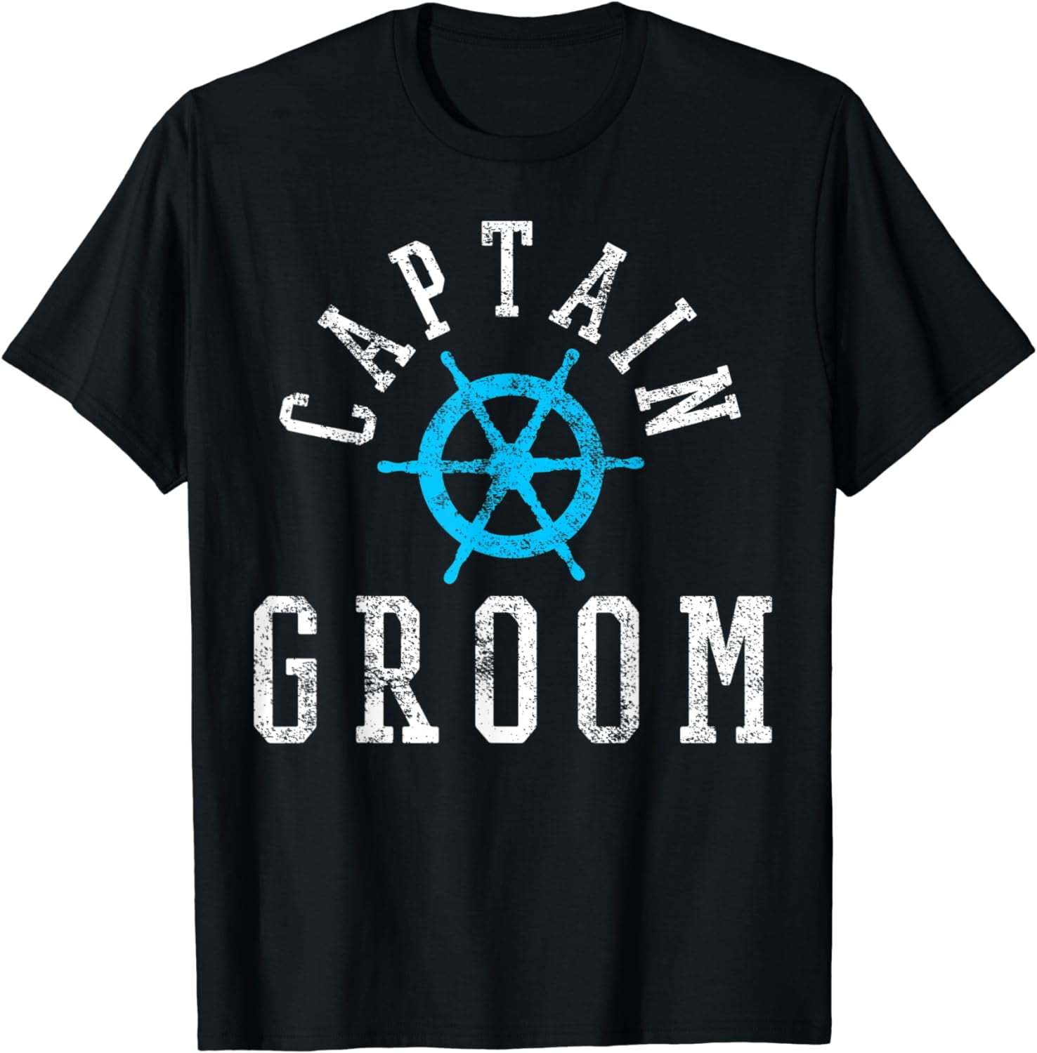Groom Nautical Wedding Cruise Ship Yacht Party, Vintage T-Shirt mens t ...
