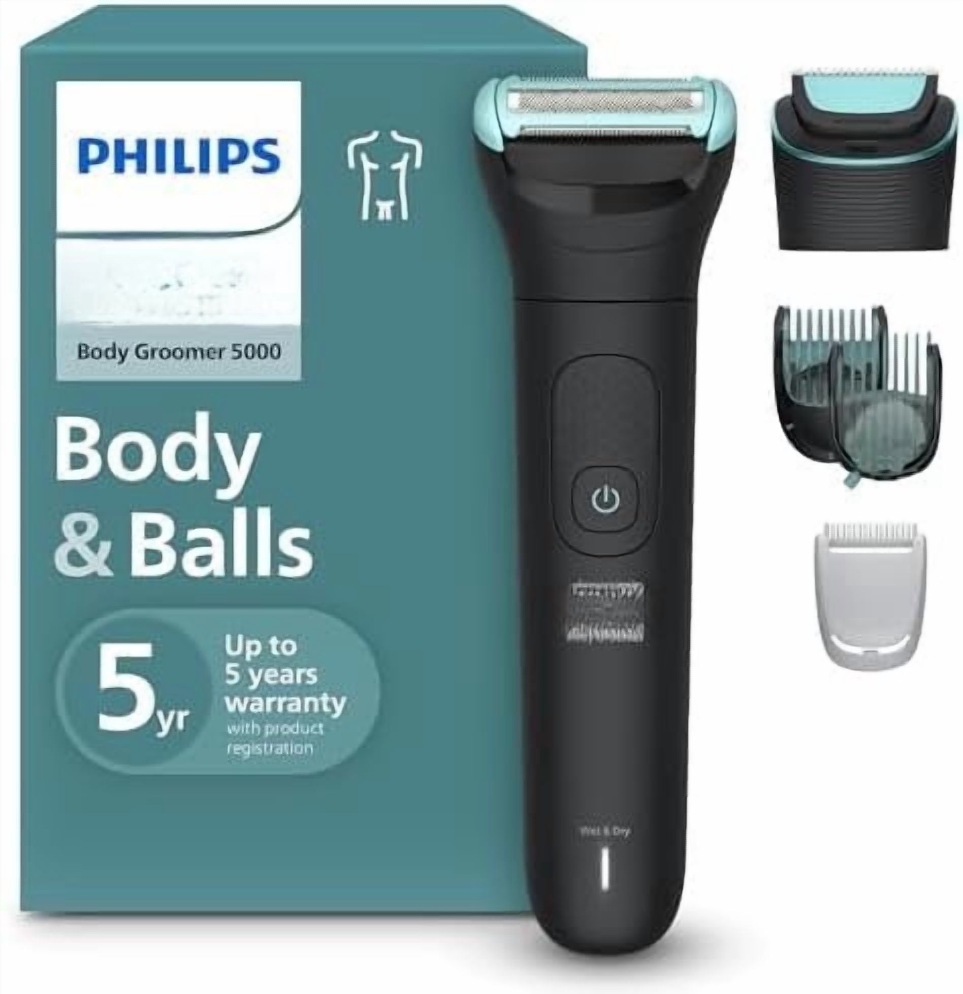 Groomer 5000 Series, Hair & Trimmer for Men with Interchangeable ...