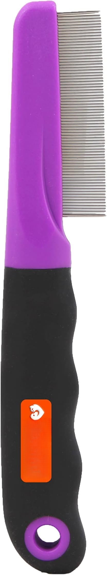 Groomer's Comb for Dogs and Cats, Fine-Toothed Gentle Pet Comb for ...