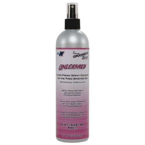 Groomer's Edge Unleashed Dog and Pet Cologne, Long Lasting Scent, 16 ...