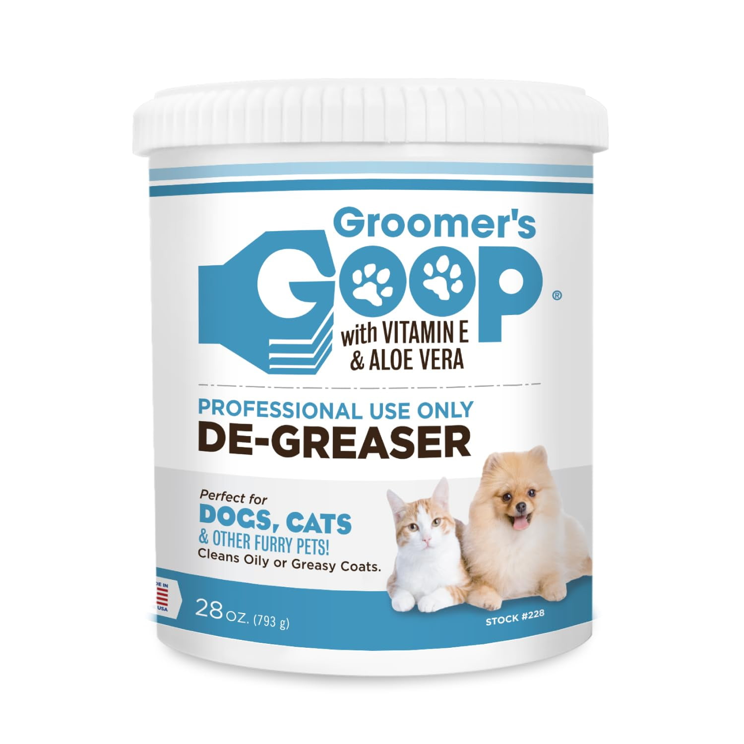 Groomer's Goop Pet De-Greaser - 28 oz Can E11 - Walmart.com
