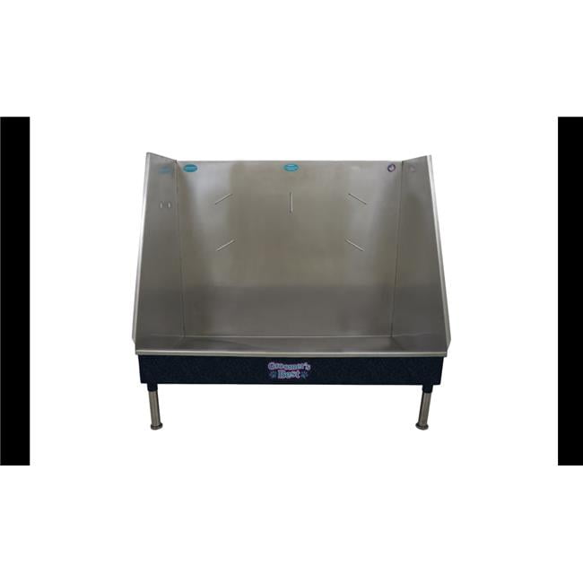 Groomers Best 48 in. Walk-In Tub - Black - Walmart.com