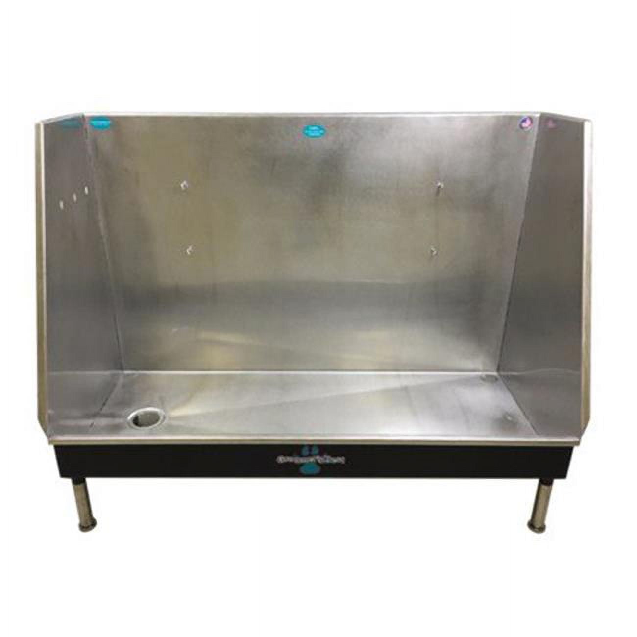 Groomers Best GB58WI-TA-R 58 in. Walk-in Tub with Right Drain - Tan ...