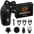 Groomie BaldiePro Handheld Cordless Electric Head Shaver Kit for Bald ...