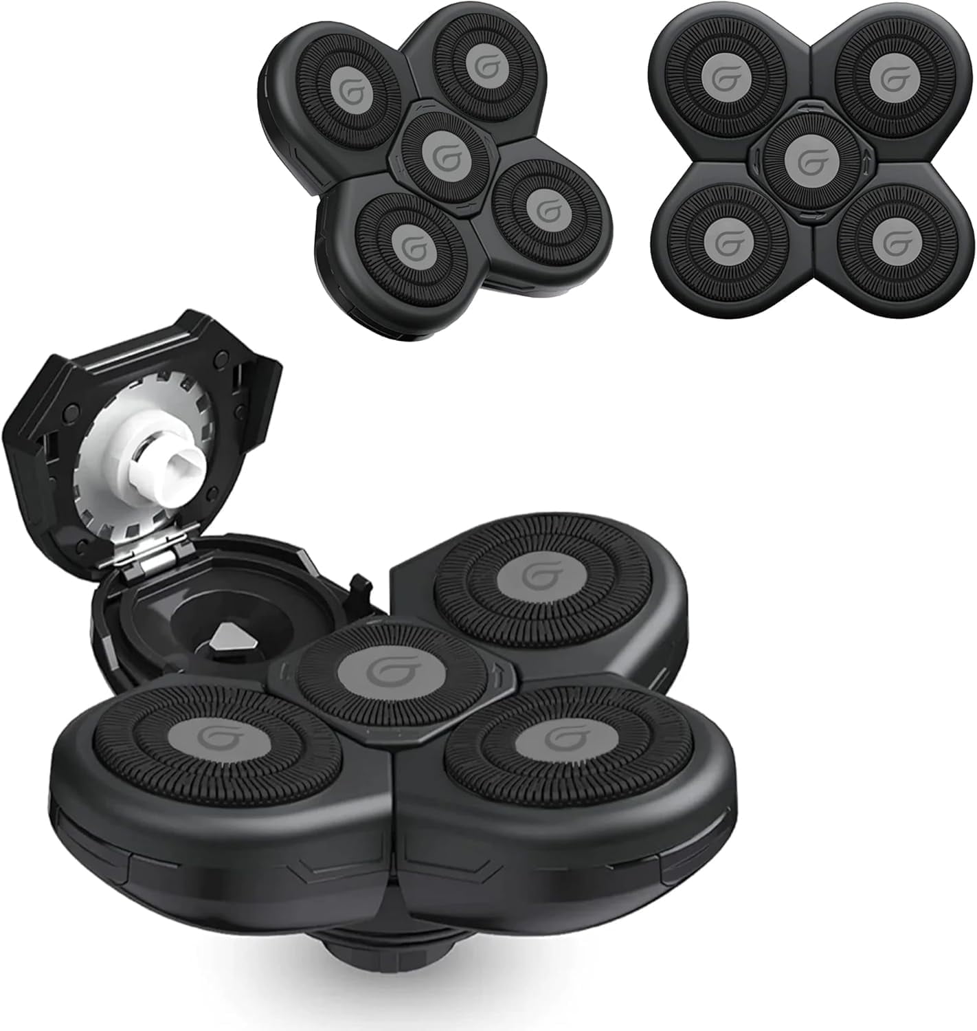 GROOMIE, Electric Shaver Blade 1.0, 5-Pack, for BaldiePro Head & Face ...