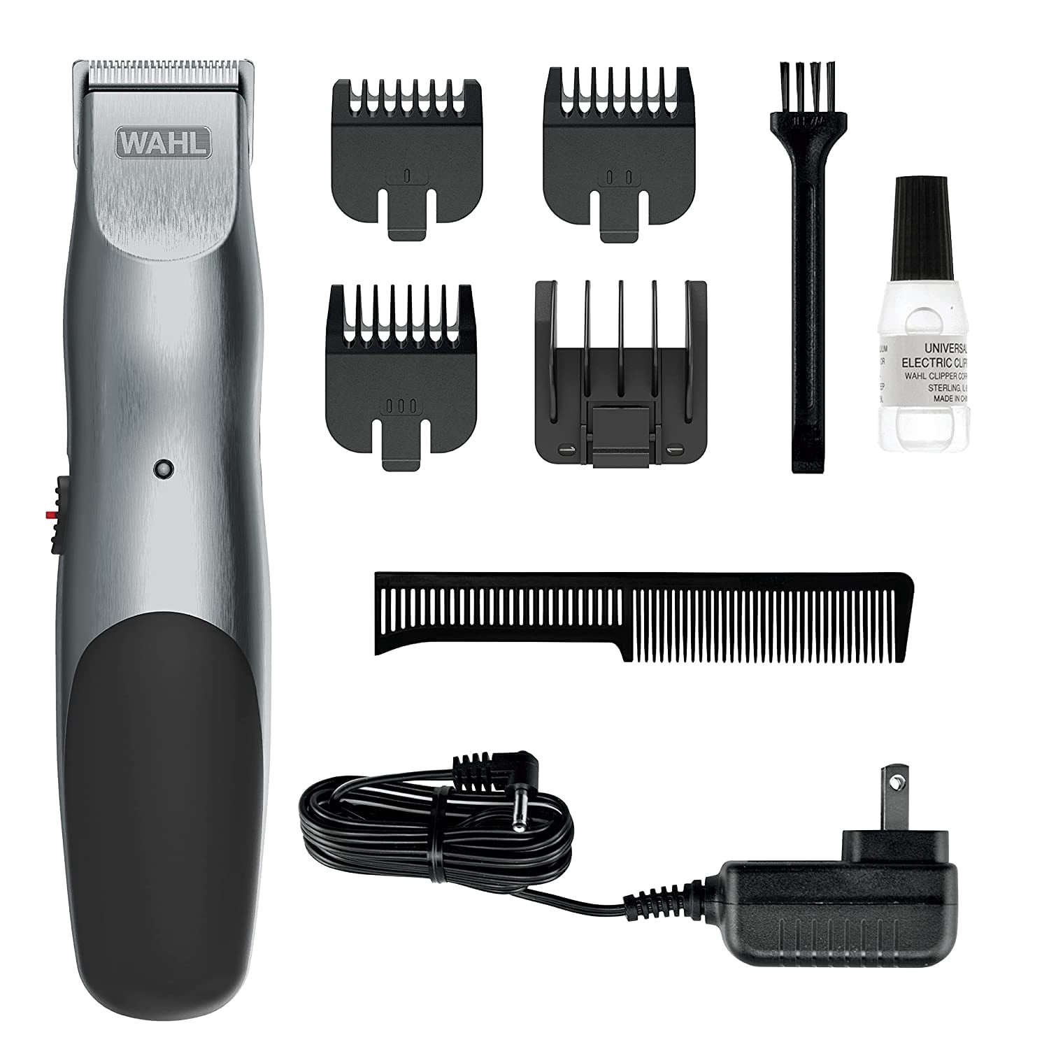 Groomsman Corded or Cordless Beard Trimmer for Men - Rechargeable ...