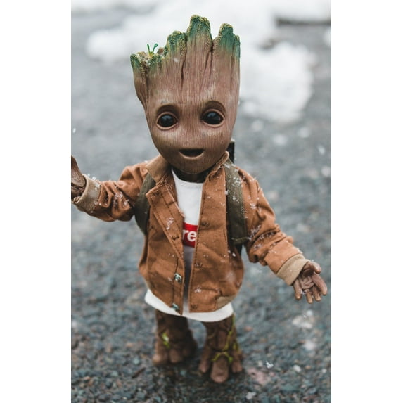 Groot 5D Diamond Painting by Number Kit, Full Drill Embroidery Cross ...