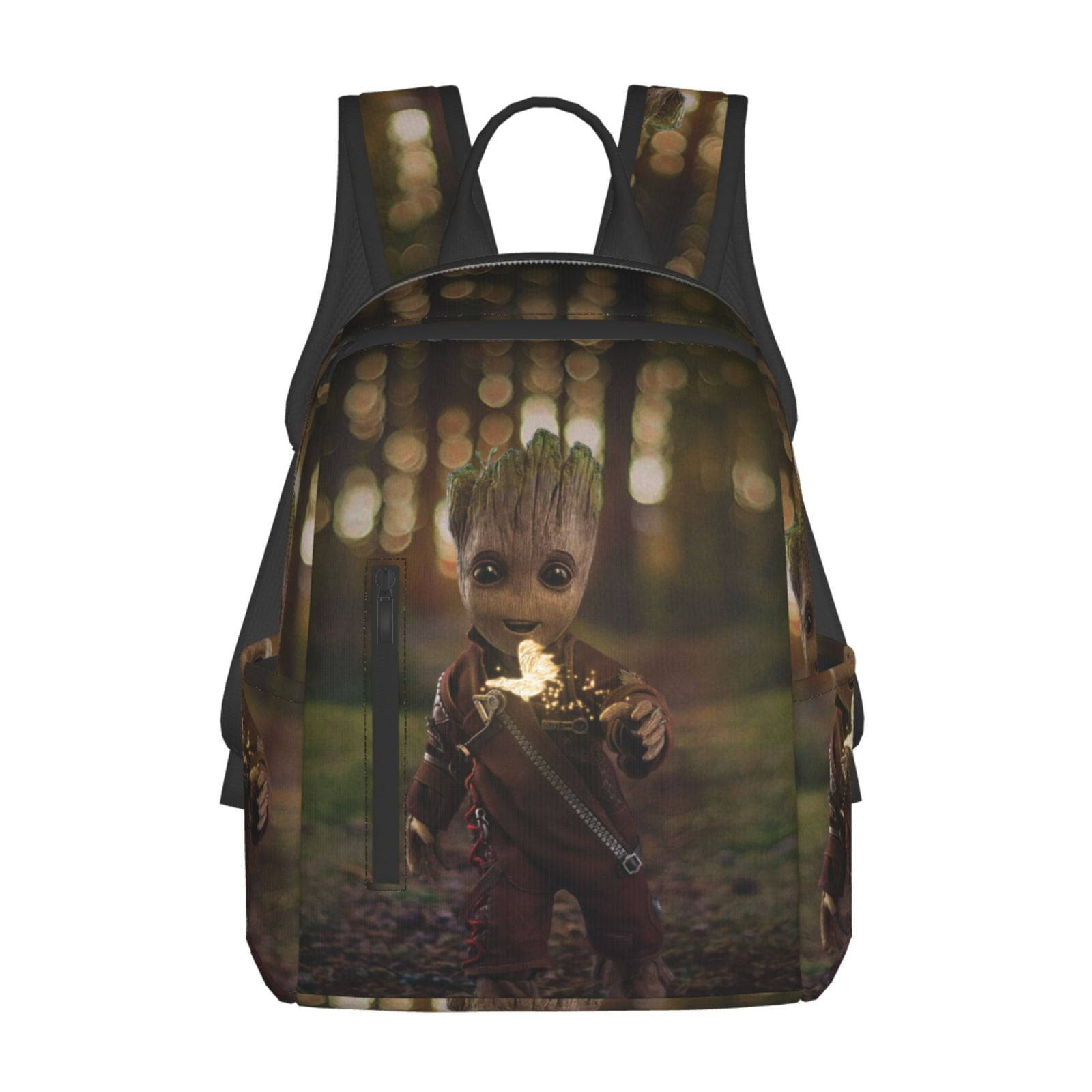 Groot Backpack Daypack Adjustable Lightweight Bookbag Student Schoolbag ...