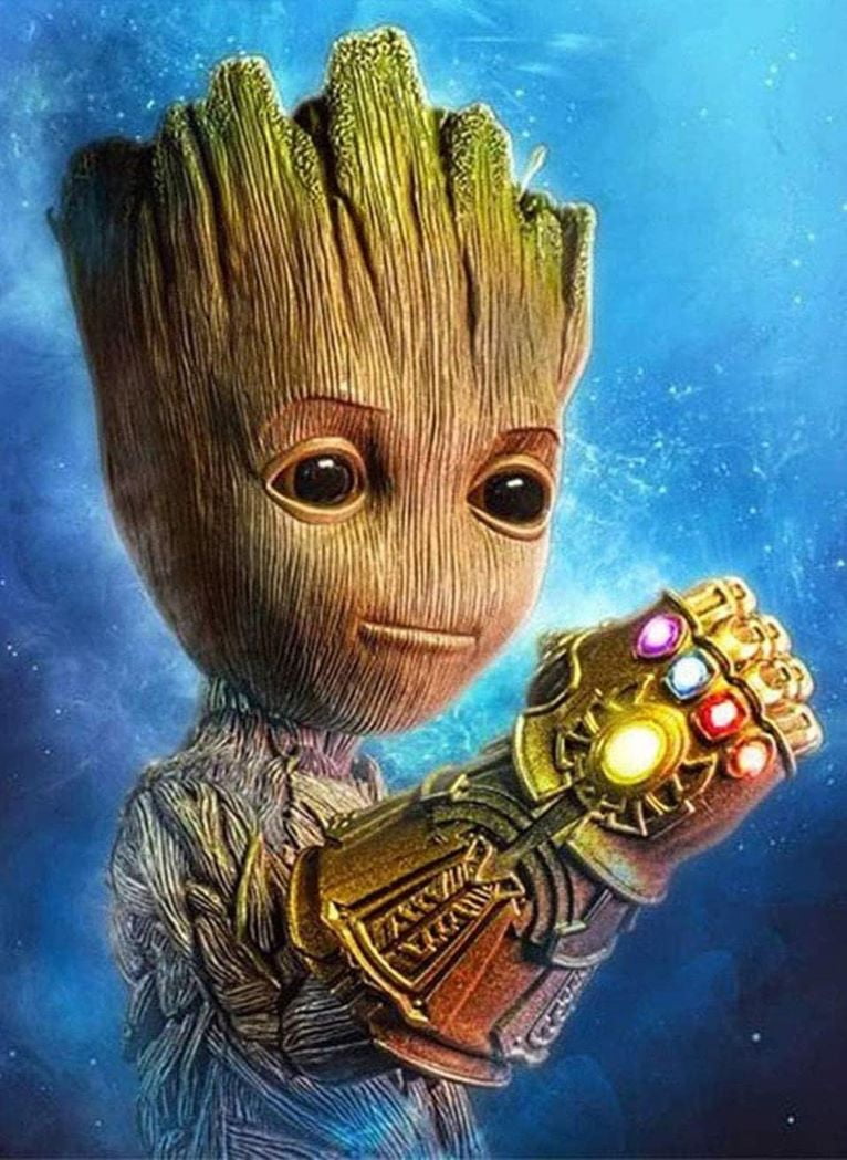 Groot Diamond Painting Kits, Diamond Art Kits for Kids, 5D Diamond ...