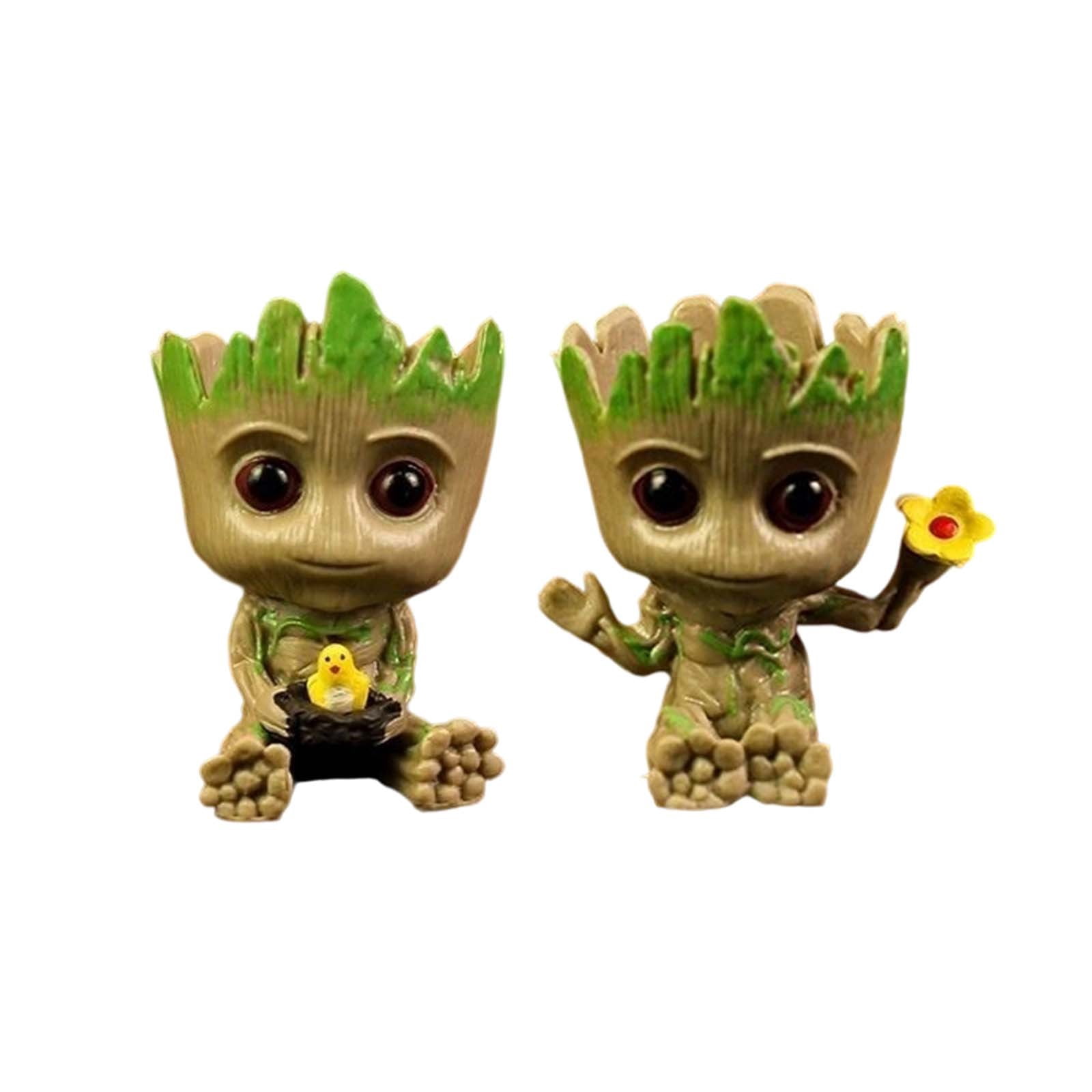 Groot Flower Pot with Hole, Planter Pot for Succulent, Air Plants, Pen ...