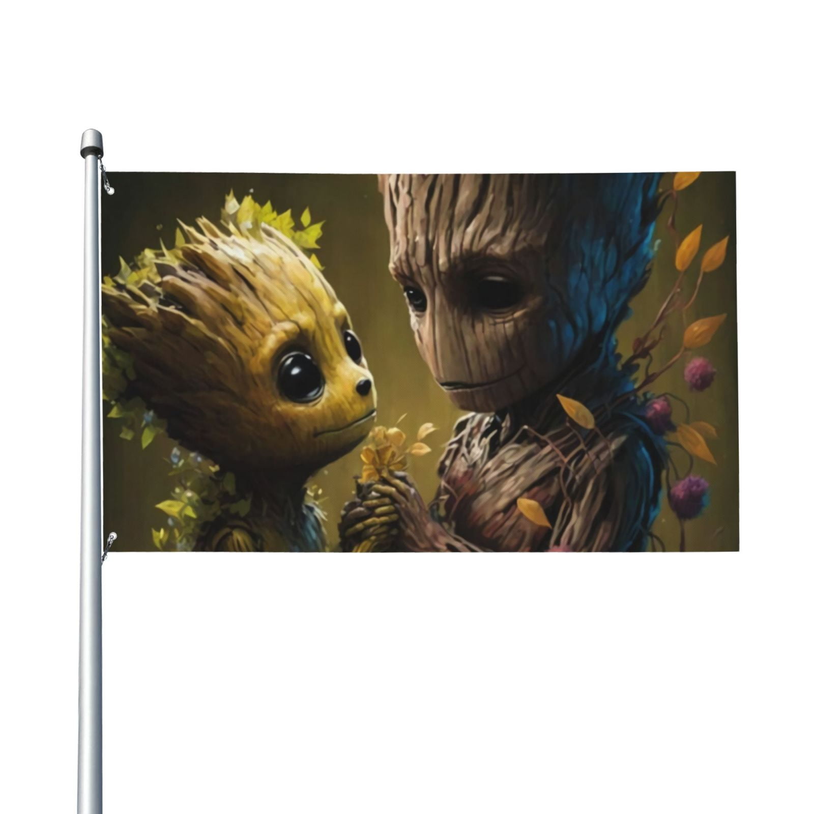 Groot Garden Flag 3x5 Feet Indoor Decoration Flag Outdoor Courtyard ...