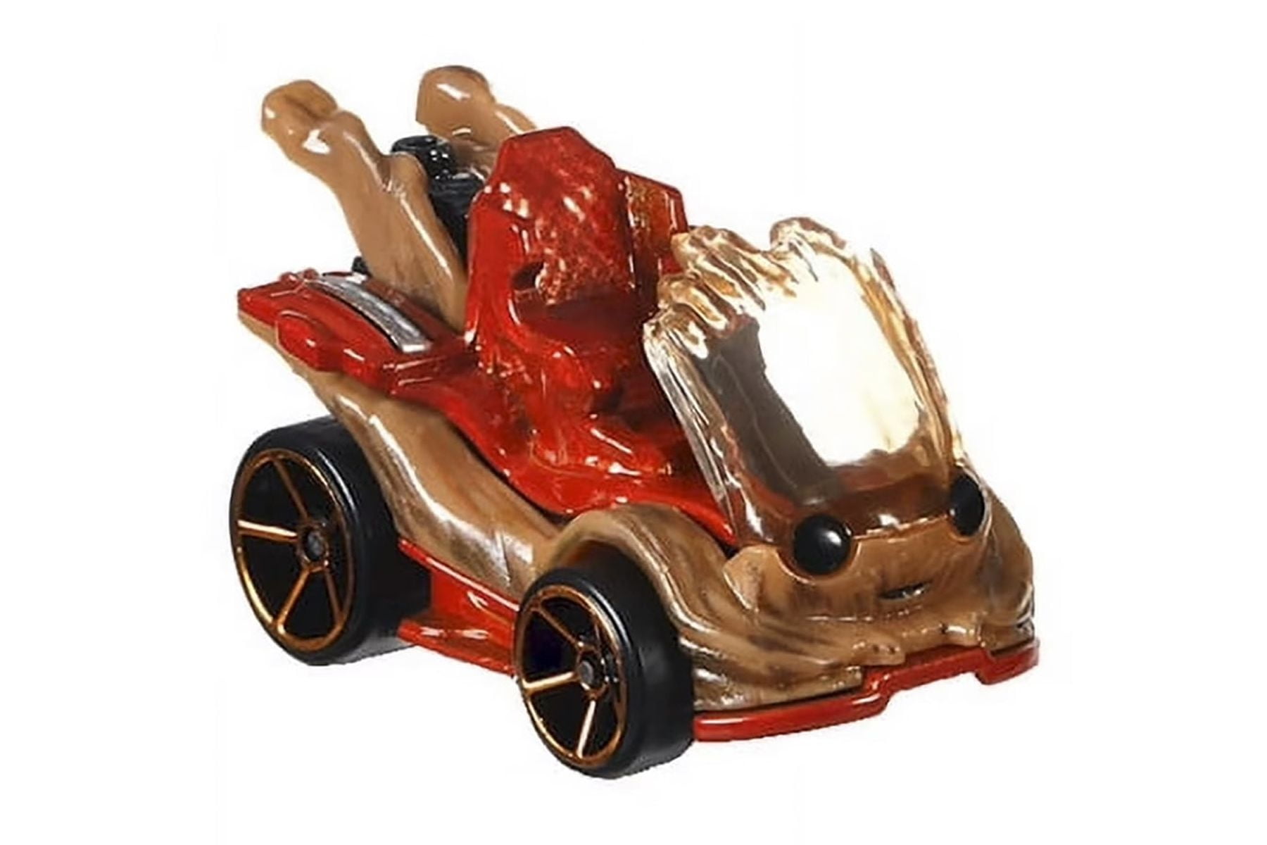 Groot Go-Kart, Marvel, Brown/Red - Mattel Hot Wheels HHB74956F - 3 ...