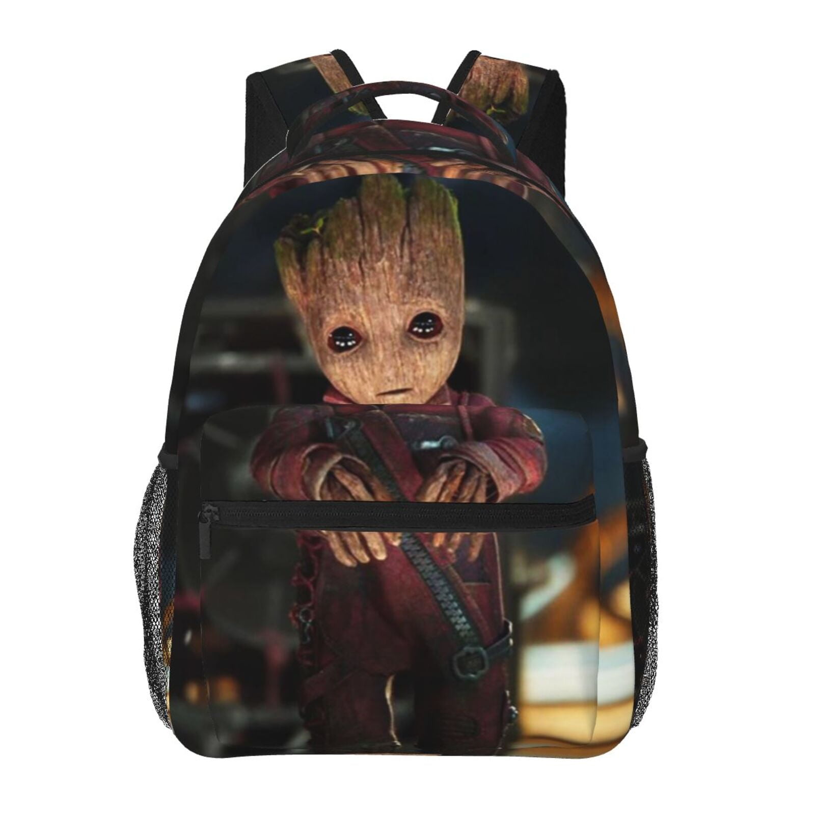 Groot Laptop Backpack School Book Bag Satchel Rucksack Adjustable ...