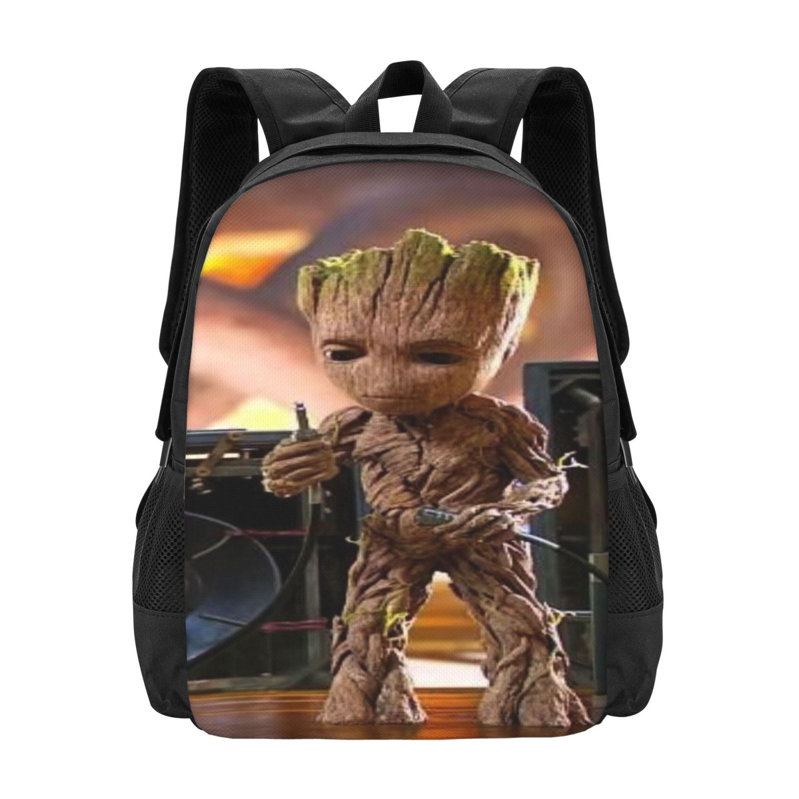 Groot New Minimalist Large-Capacity Double-Shoulder Backpack ...