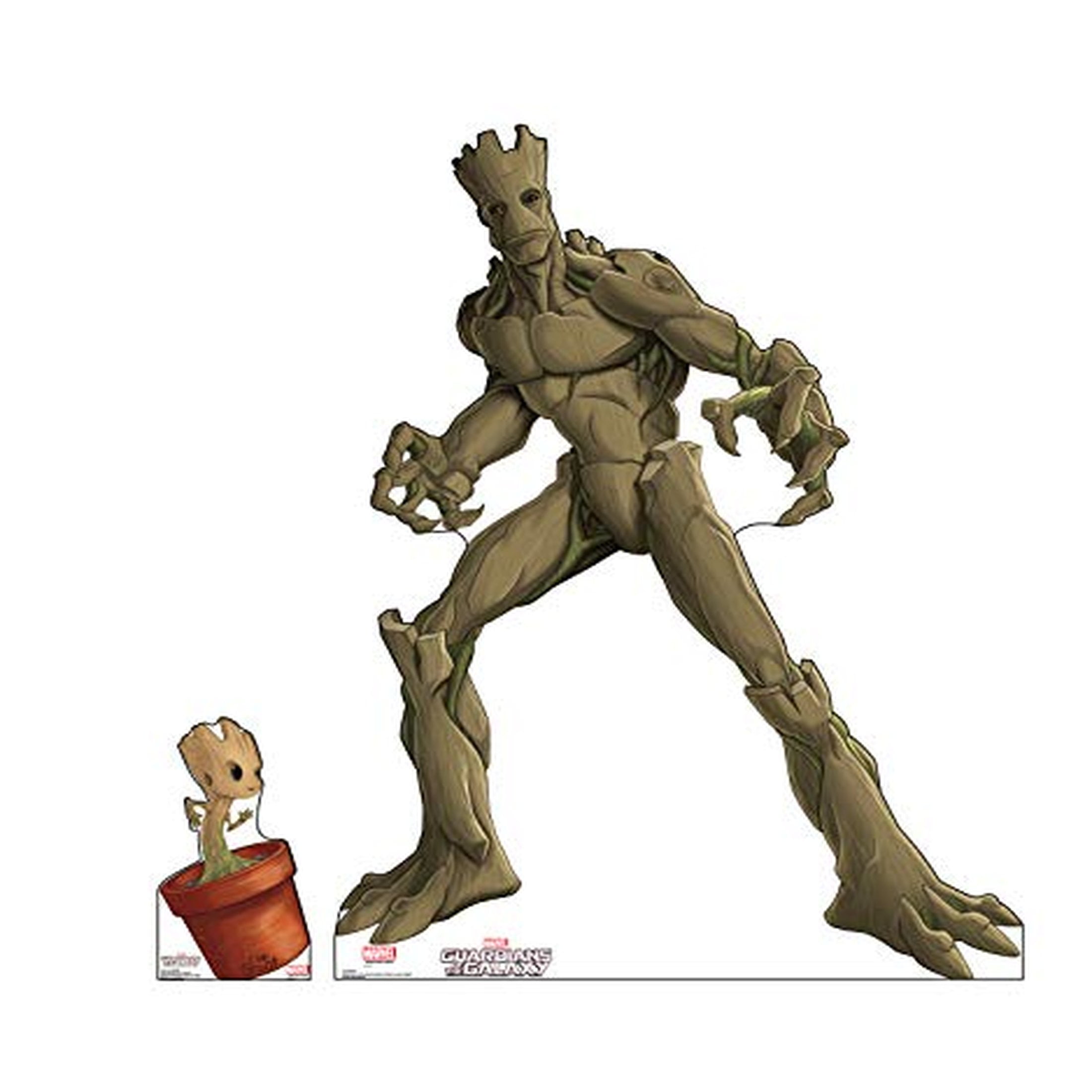 Groot Standup Cutout - Life Size Little Groot Standee - Guardians of ...