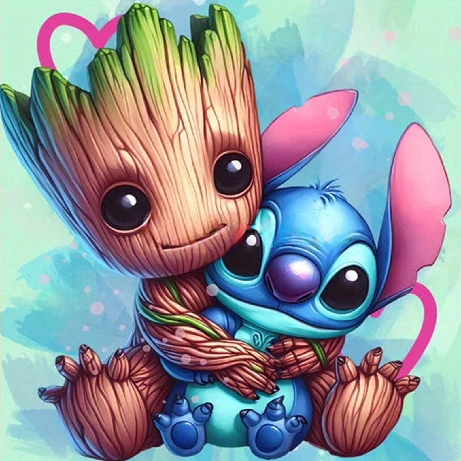 Groot Stitch DIY 5D Diamond Digital Painting Kit Crystal Rhinette ...