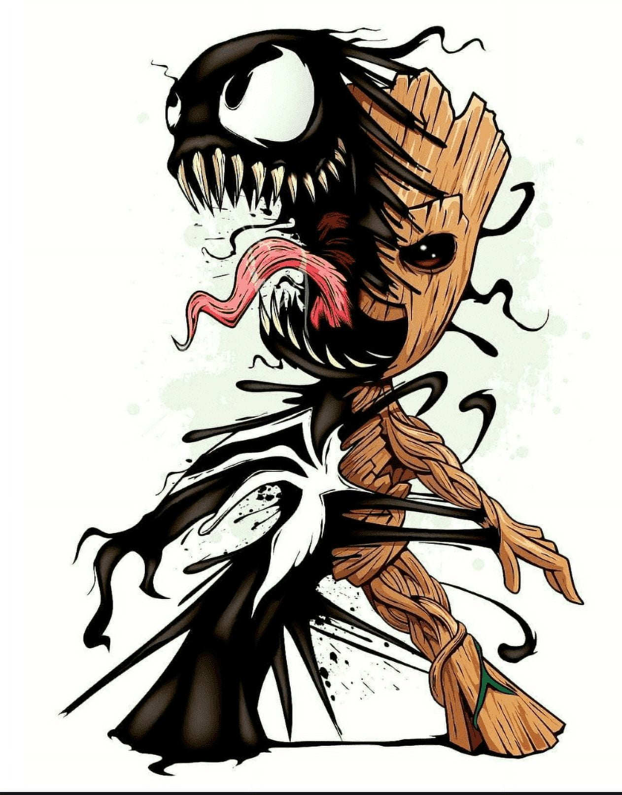 Groot and Venom Diamond Painting Kits for Adults,5D Paint with Diamond ...