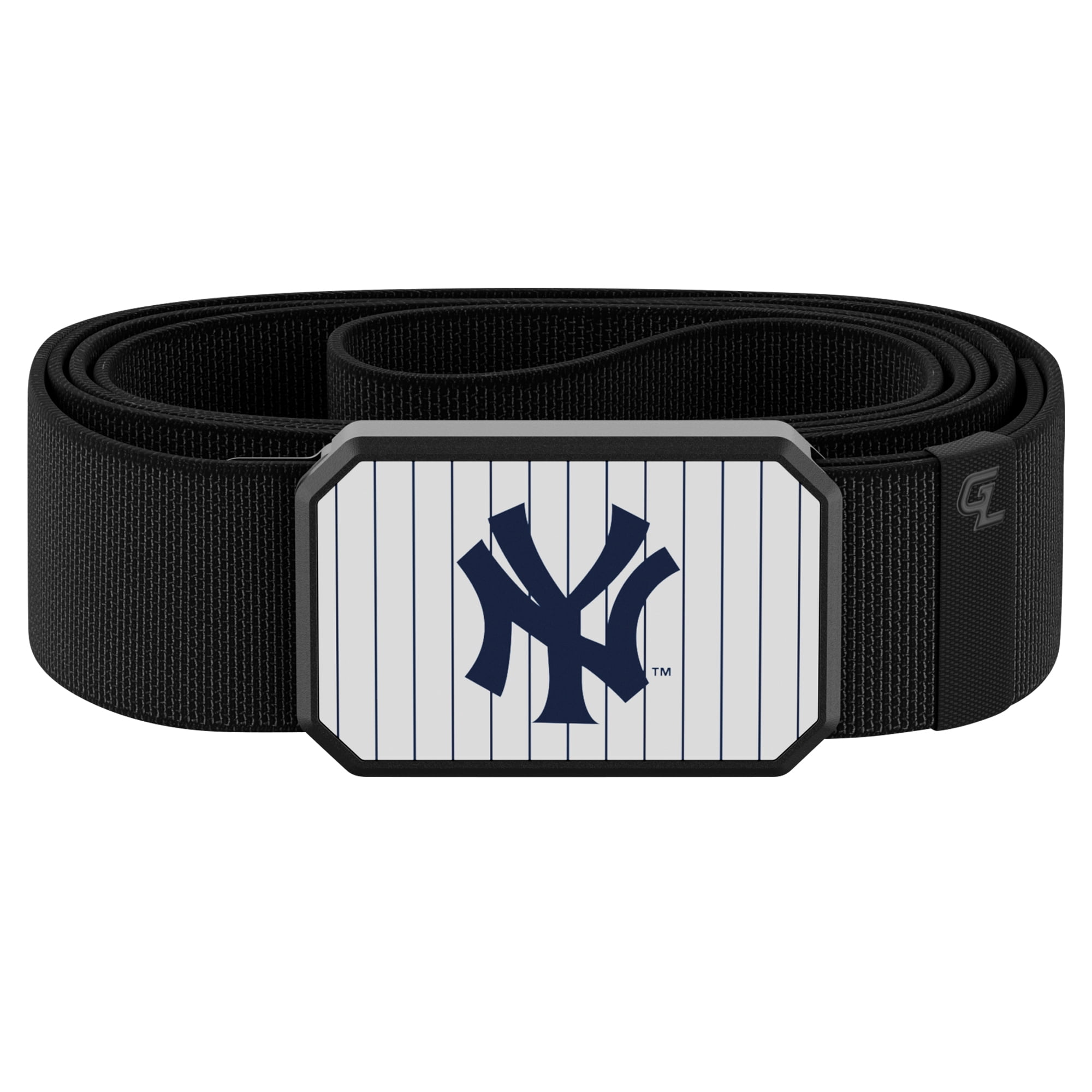 Groove Life Black New York Yankees Belt with Team Color Buckle ...