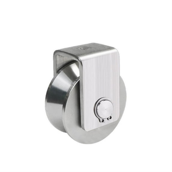 Groove Wheel Pulley With 2 Bearing Shoulder Pulley Cable Pully Block ...