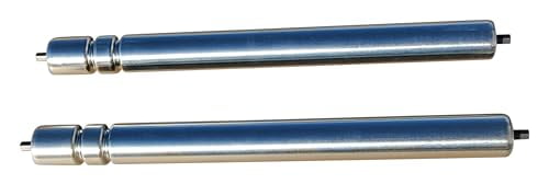 Grooved Conveyor Rollers, 2 Pack - 1.9″ Dia. x 21″ Between Frame, Heavy ...