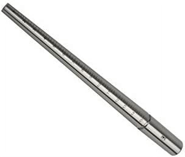 Grooved Steel Ring Stick Mandrel Gauge Sizes 1-15 Jewelry Measuring ...