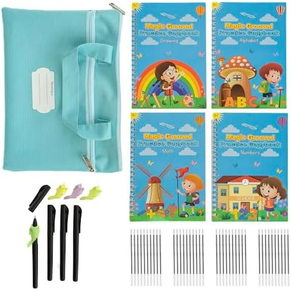 Grooved Writing - Small 's Magic Copybooks - Magic Practice Copybook ...