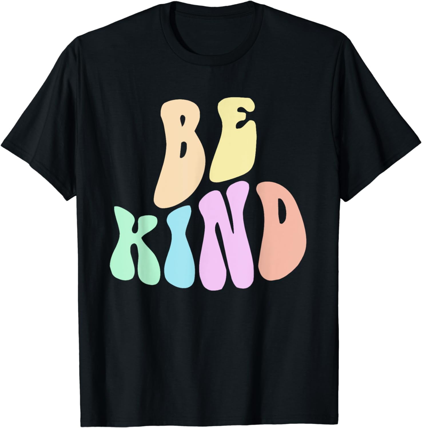 Groovy BE KIND Retro Choose Kindness Anti Bully Autism Buddy T-Shirt ...