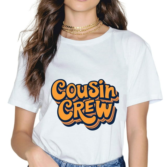 Groovy Camping Camping Cousin Crew Family Reunion T-Shirt - Walmart.com