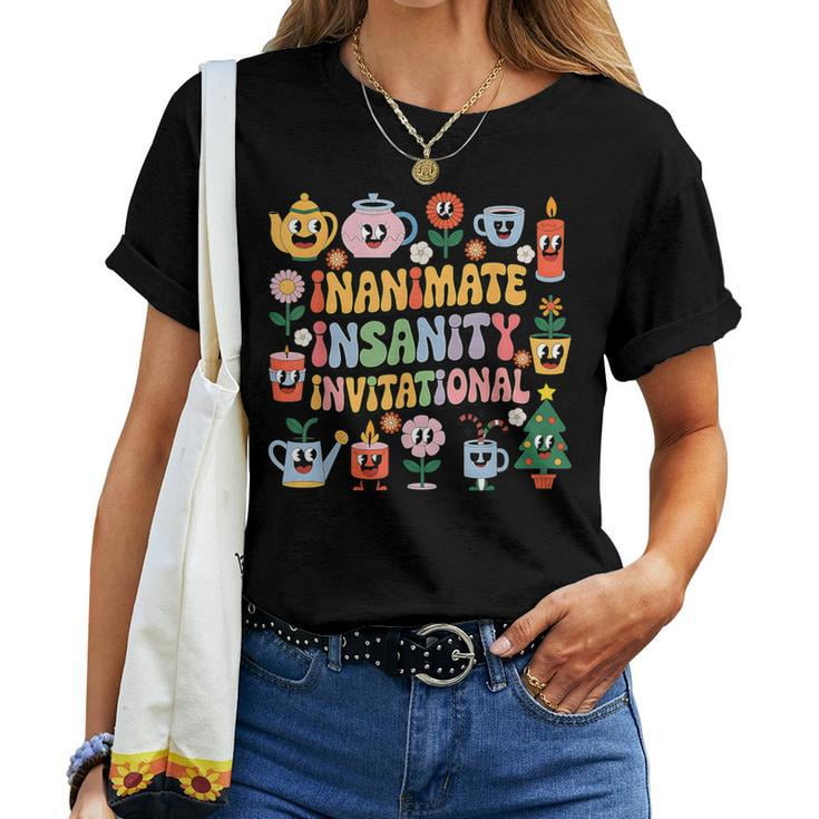 Groovy Creator Ink Inanimate Insanity Black and White Women T-Shirt ...