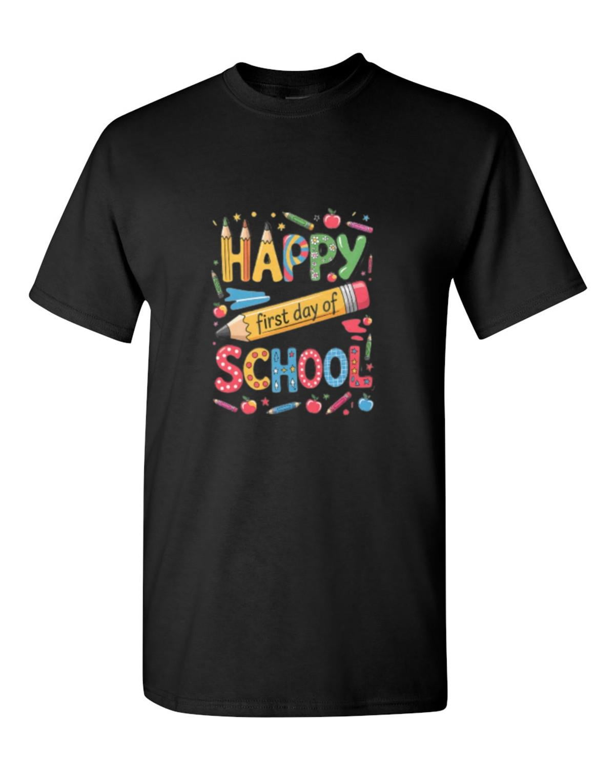 Groovy First Day Of School Retro Student Welcome Back Celebration T ...