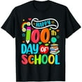 Groovy Happy 100th Day Student Cute Adult 100 Days of School Adult T ...
