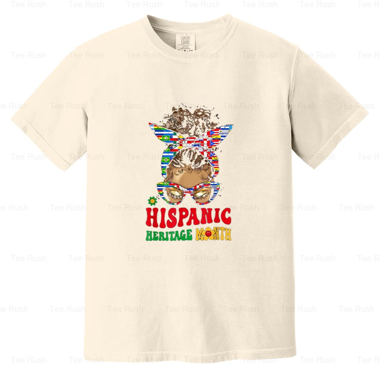 Groovy Hispanic Heritage Month Latino Countries, Culture, Retro, Proud ...