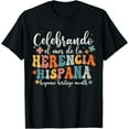 Groovy Hispanic Heritage Month Mes De La Herencia Hispana T-Shirt ...