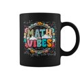 Groovy Math Vibes Mathematics Teacher Student Back To School Coffee ...