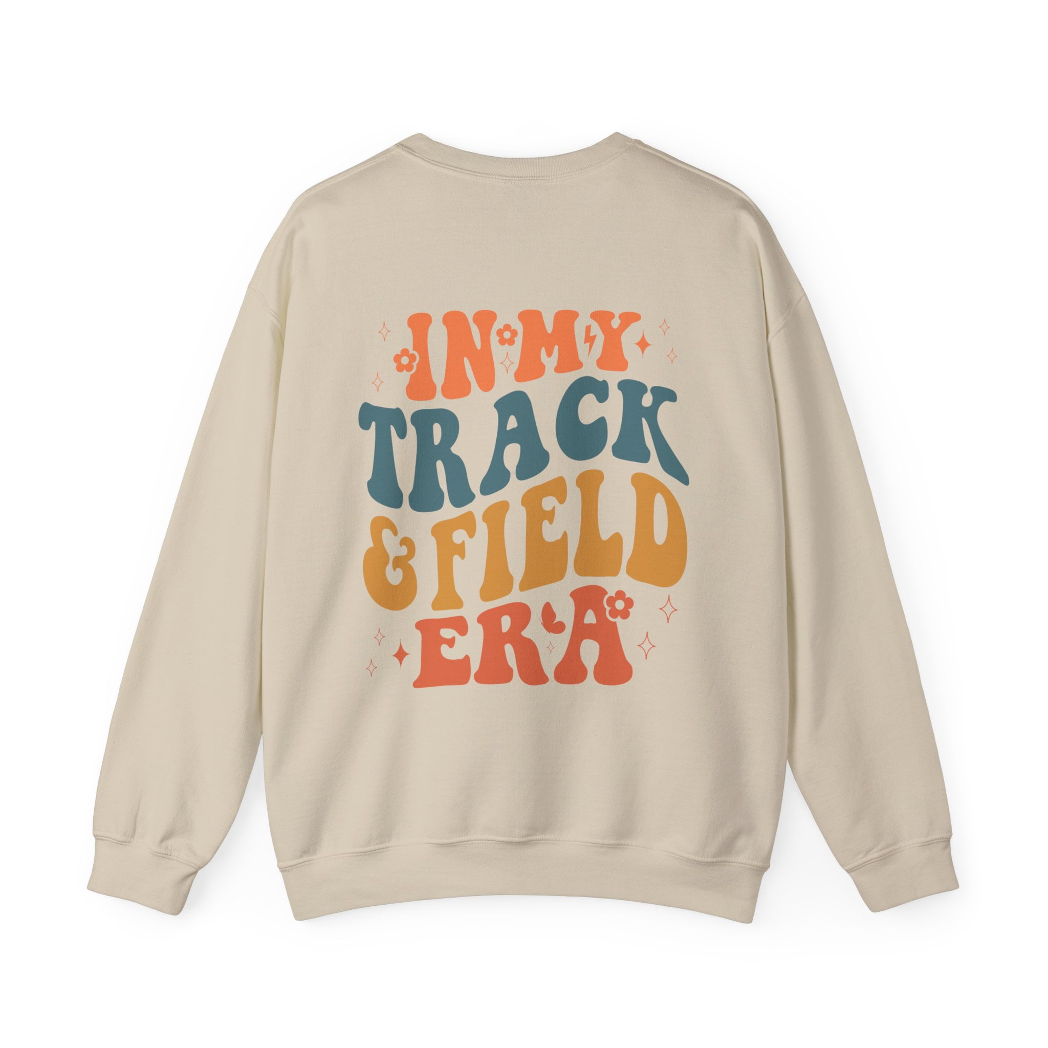 Groovy Retro In My Track and Field Era Unisex Sweatshirt - Walmart.com
