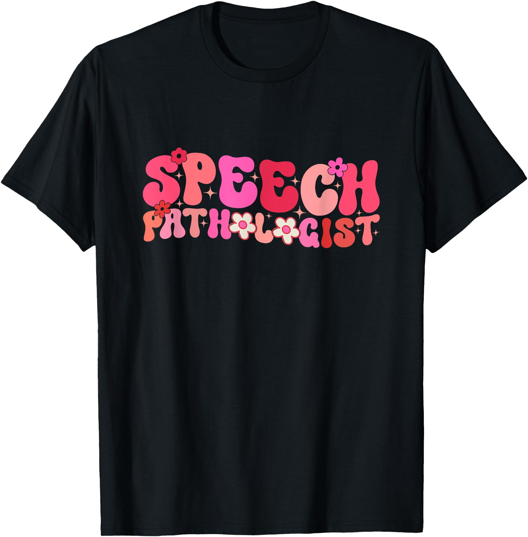 Groovy Speech Pathologist Speech Language Therapy SLP T-Shirt - Walmart.com