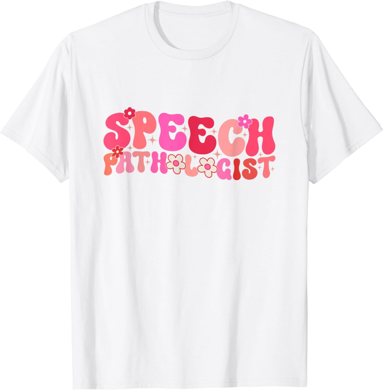 Groovy Speech Pathologist Speech Language Therapy SLP T-Shirt - Walmart.com