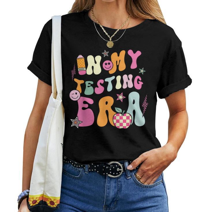 Groovy In My Testing Era T-Shirt, Teacher Testing Day Motivational ...