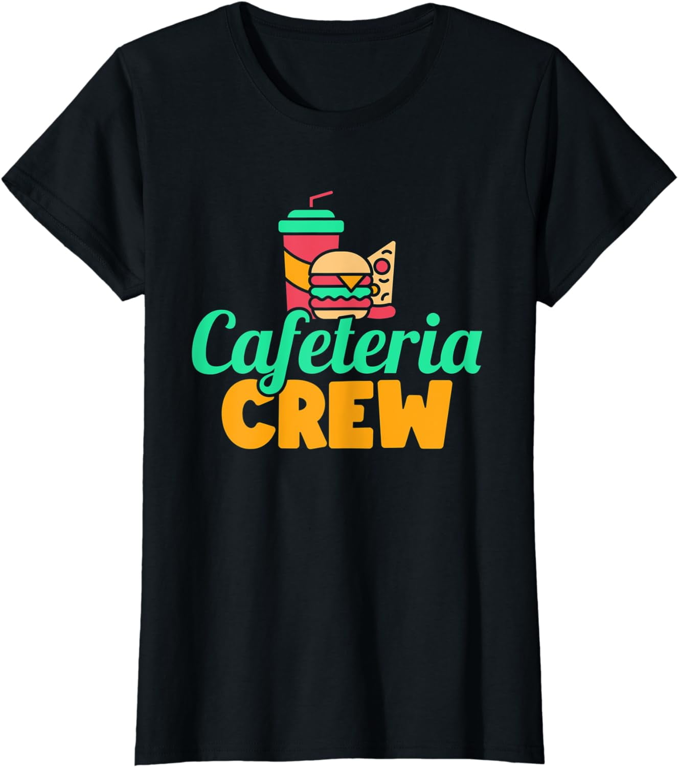 Groovy Valentine Lunch Lady Cafeteria Crew T-Shirt - Walmart.com