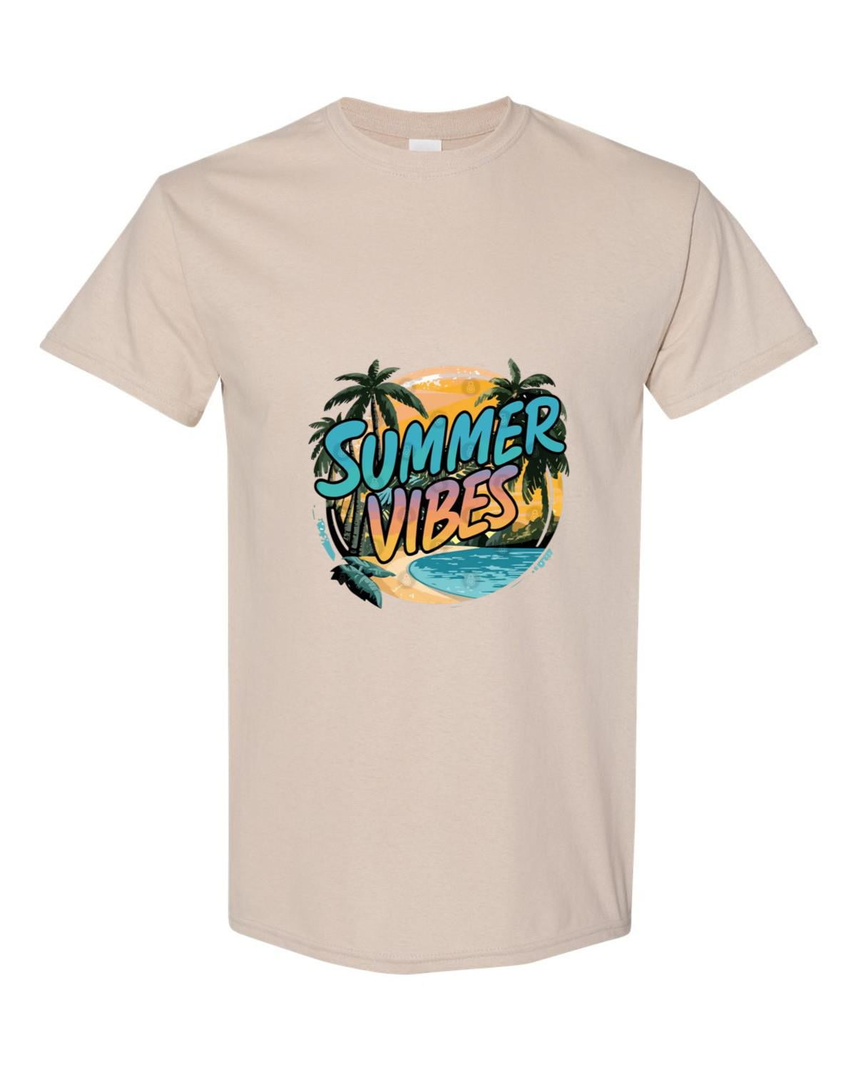 Groovy Vibes Only Positive Good Energy Retro Hippie Quote T-Shirt, for ...