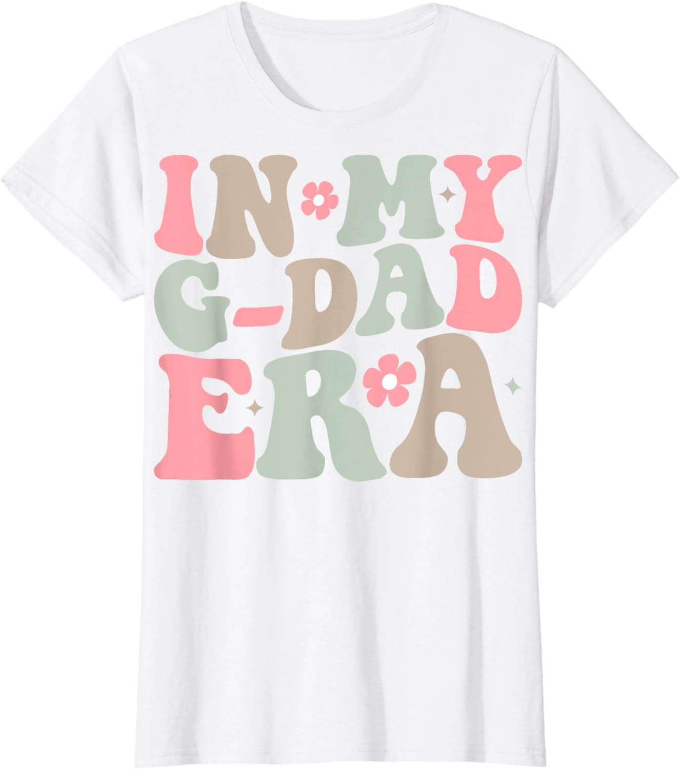 Groovy in My G Dad Era Retro Family Matching Grandfather T-Shirt ...